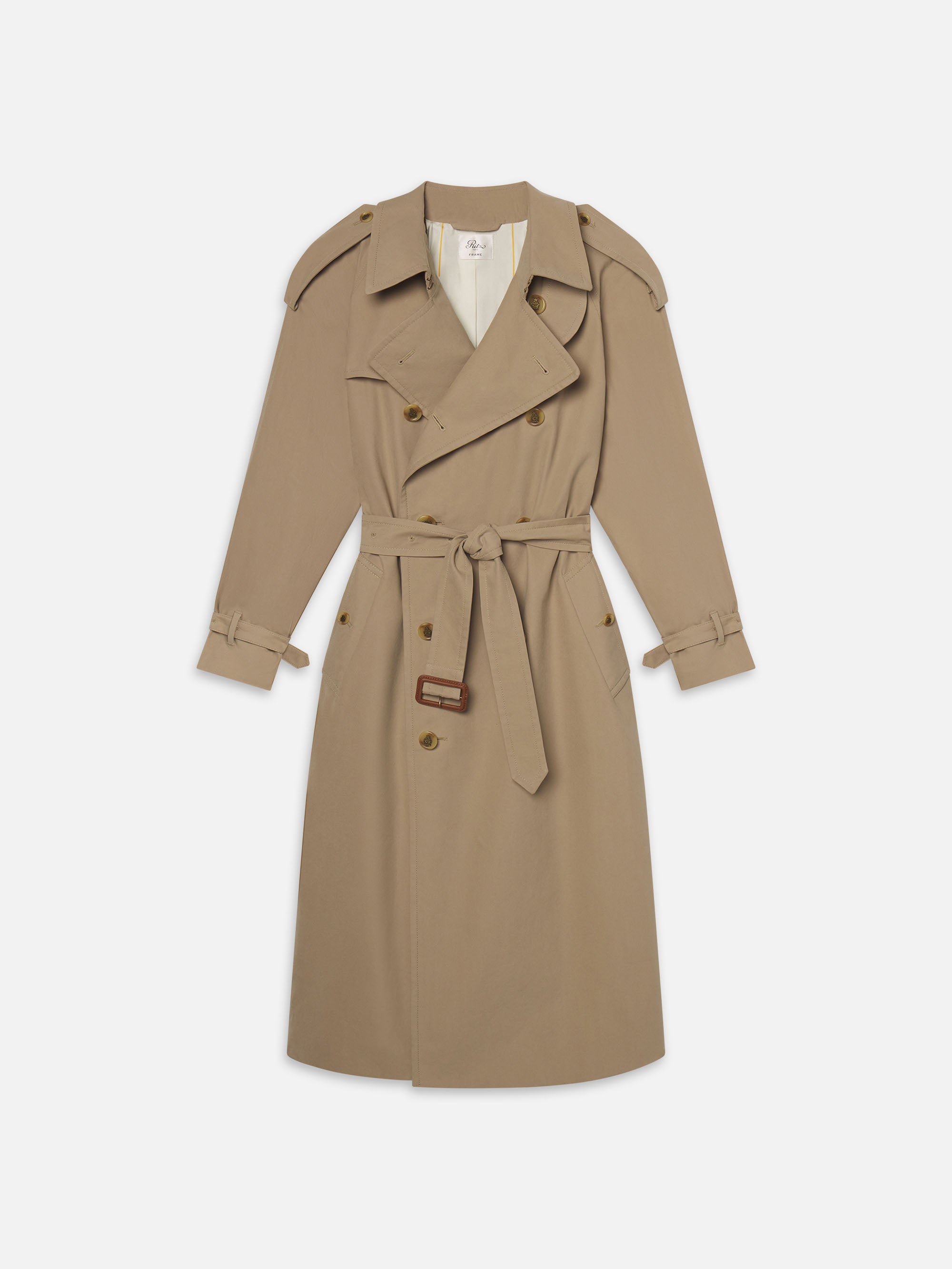 FRAME - Ritz Classic Trench – The Iconic Issue